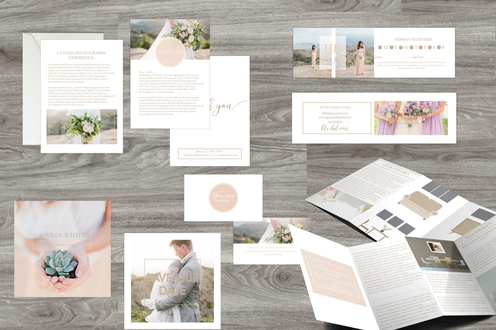 SALE Photography Modern Welcome Packet-presentation Portfolio - Etsy