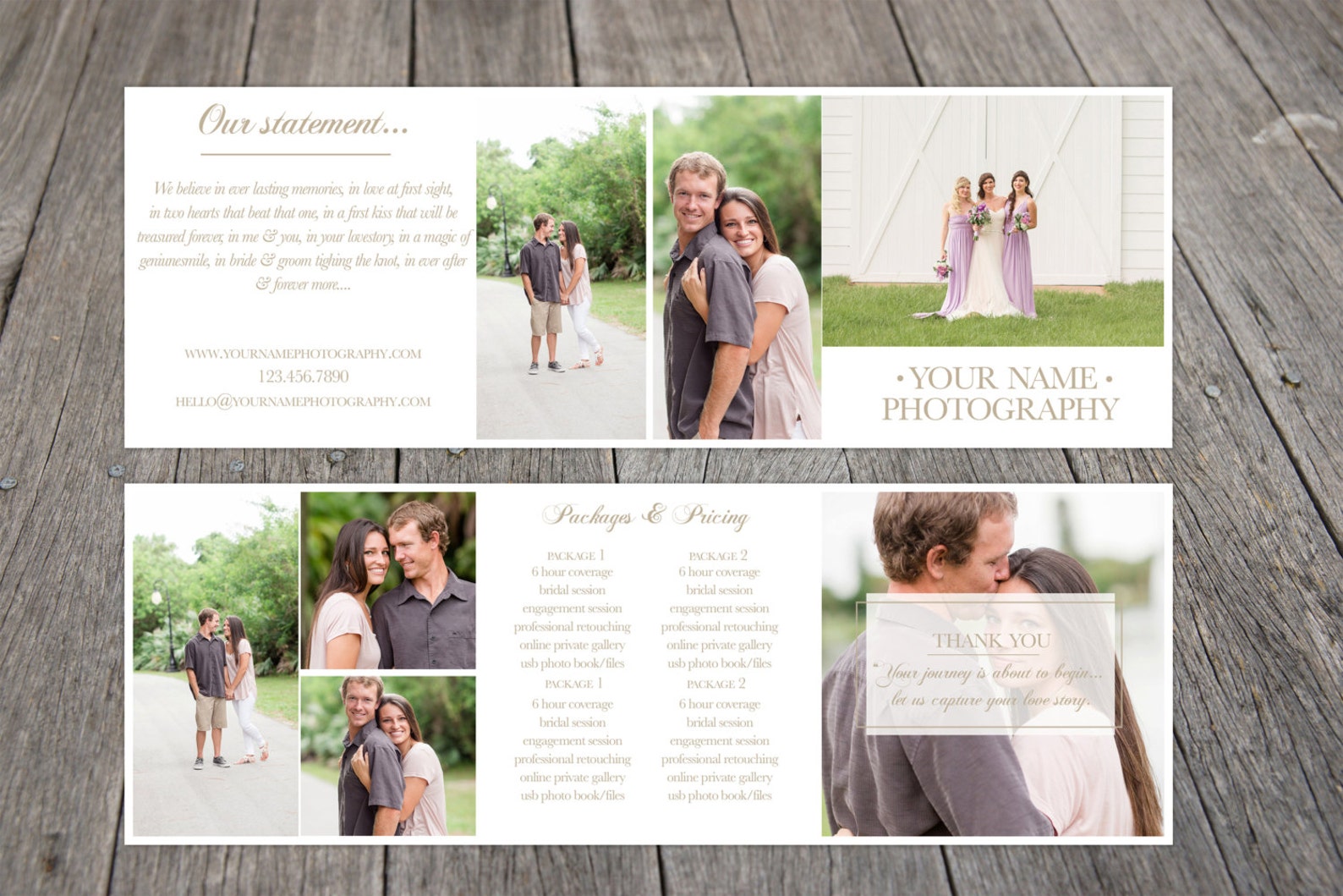 SALE Photography Modern Welcome Packet-presentation Portfolio - Etsy