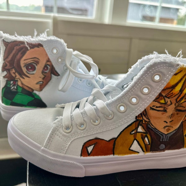 Demon Slayer Shoes - Etsy