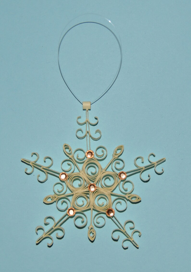 Stunning Snowflakes Quilling Pattern - Etsy