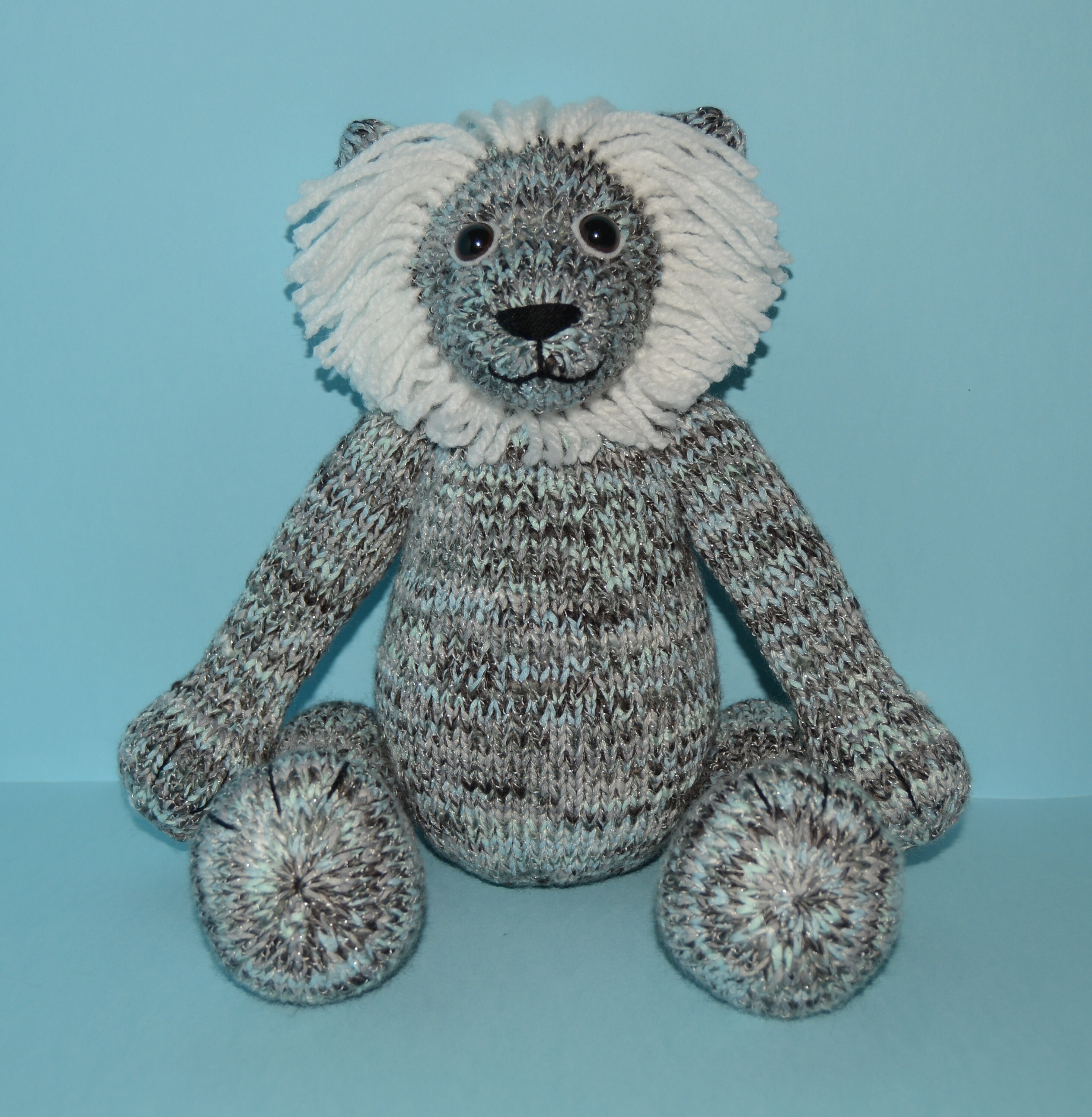 Leonel the Lion - Knitting Pattern - Etsy