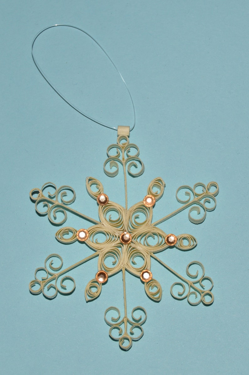 Stunning Snowflakes Quilling Pattern - Etsy