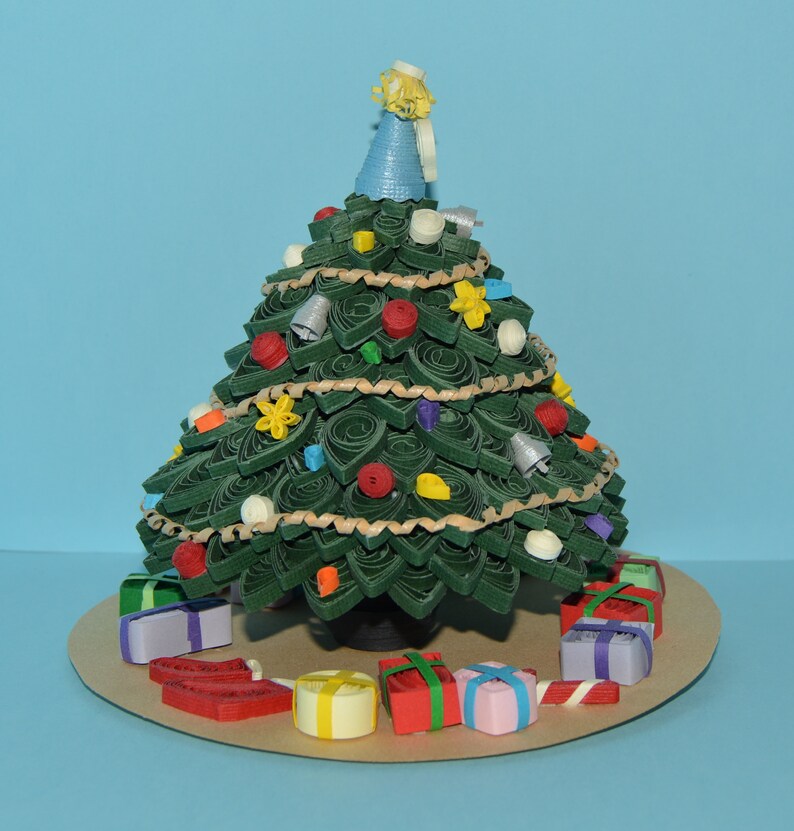 Cute Quilled Christmas Tree - Etsy