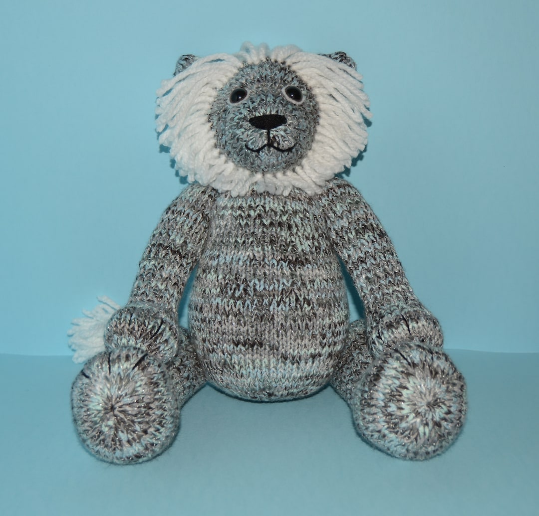 Leonel the Lion - Knitting Pattern - Etsy