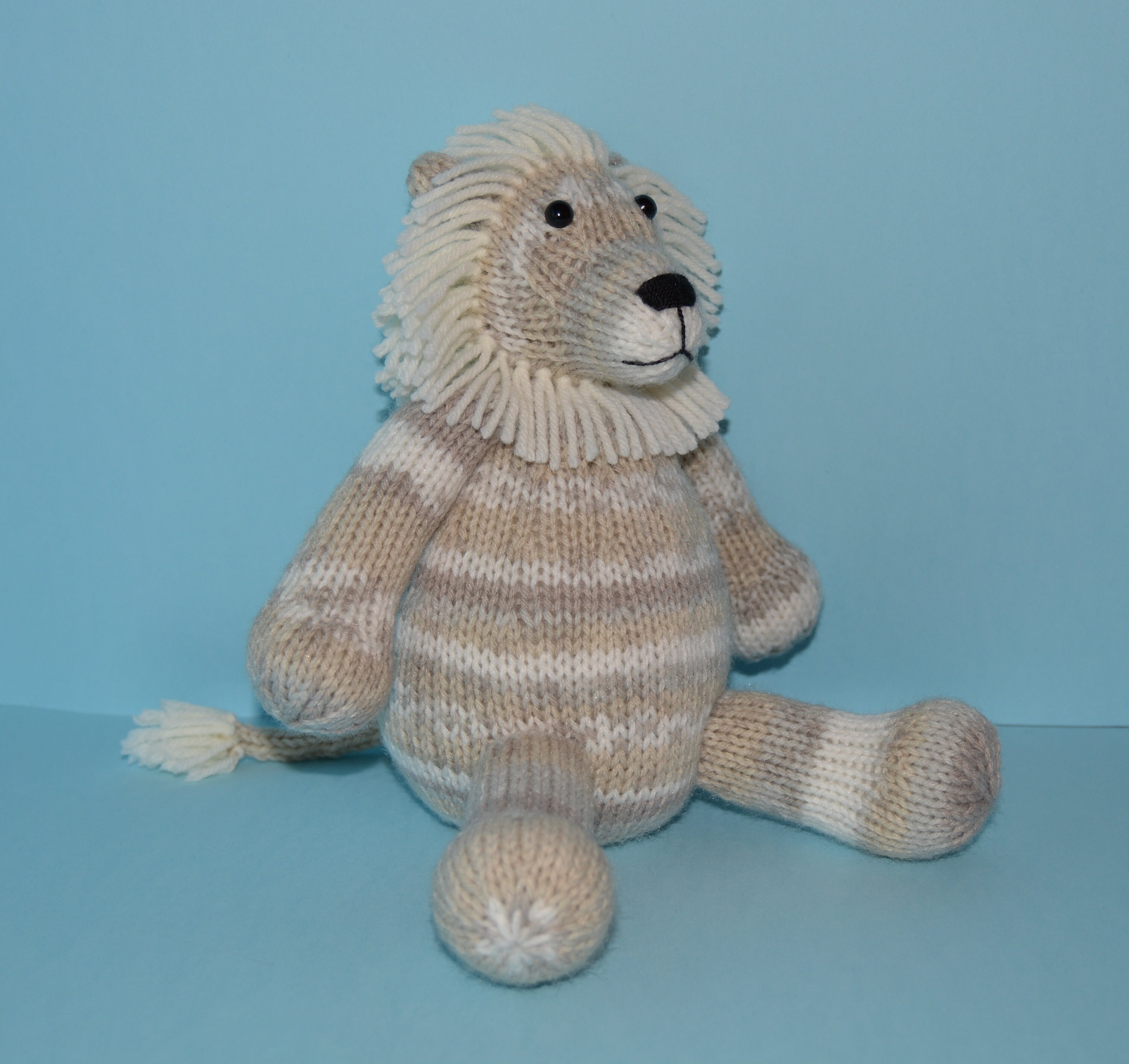 Lebo and Loba the Lions Knitting Pattern - Etsy