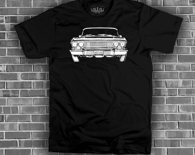63 Impala Lowrider T Shirt | Chevy Impala | Lowrider Shirts | Lowrider ...