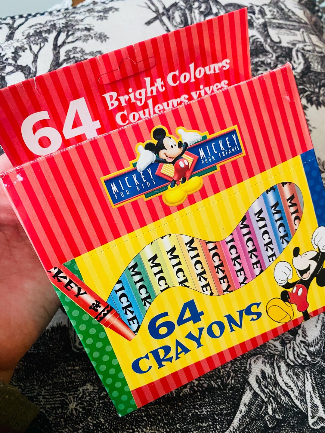 Mickey Vintage Crayons/ NEW OLD STOCK (all Crayons Are in the Box ...
