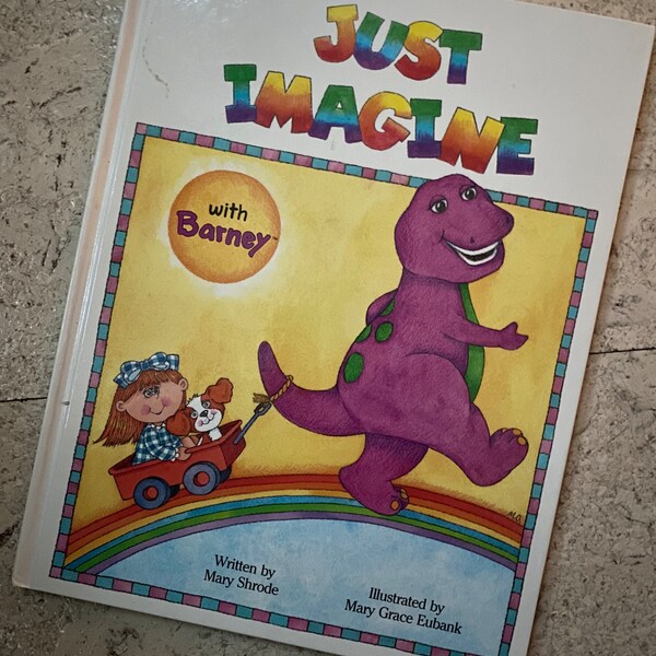 Barney Book - Etsy