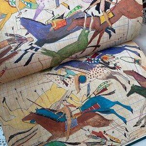 The Ledger Book of Thomas Blue Eagle/ 1997 Beautifully Illustrated. Artistry Combined With ...