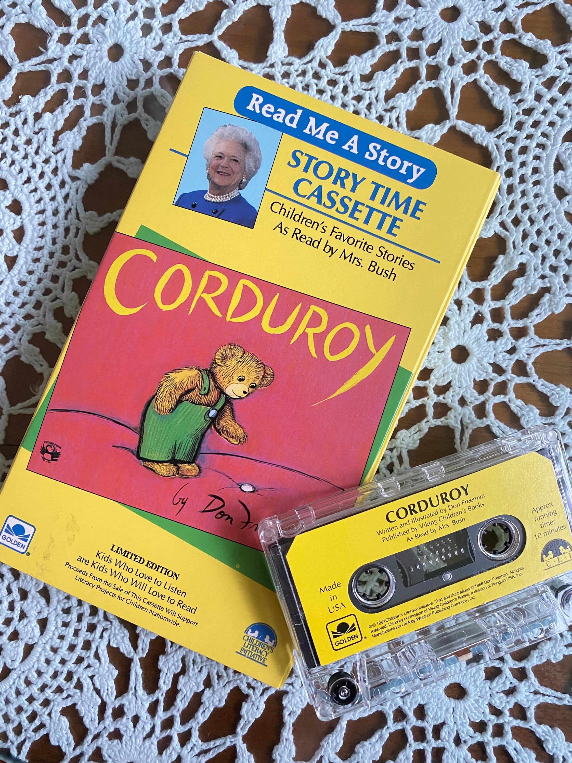 Read Me a Story. the Story of Corduroy Cassette. Read by Mrs. - Etsy