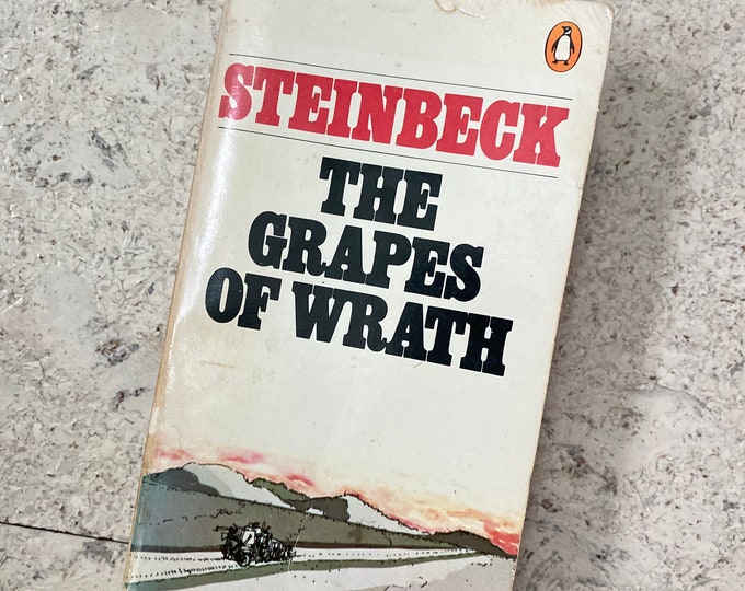 The Grapes of Wrath by Steinbeck /1979 - Etsy