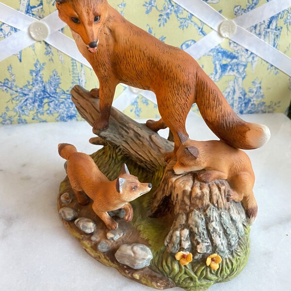 Fox Figurine - Etsy