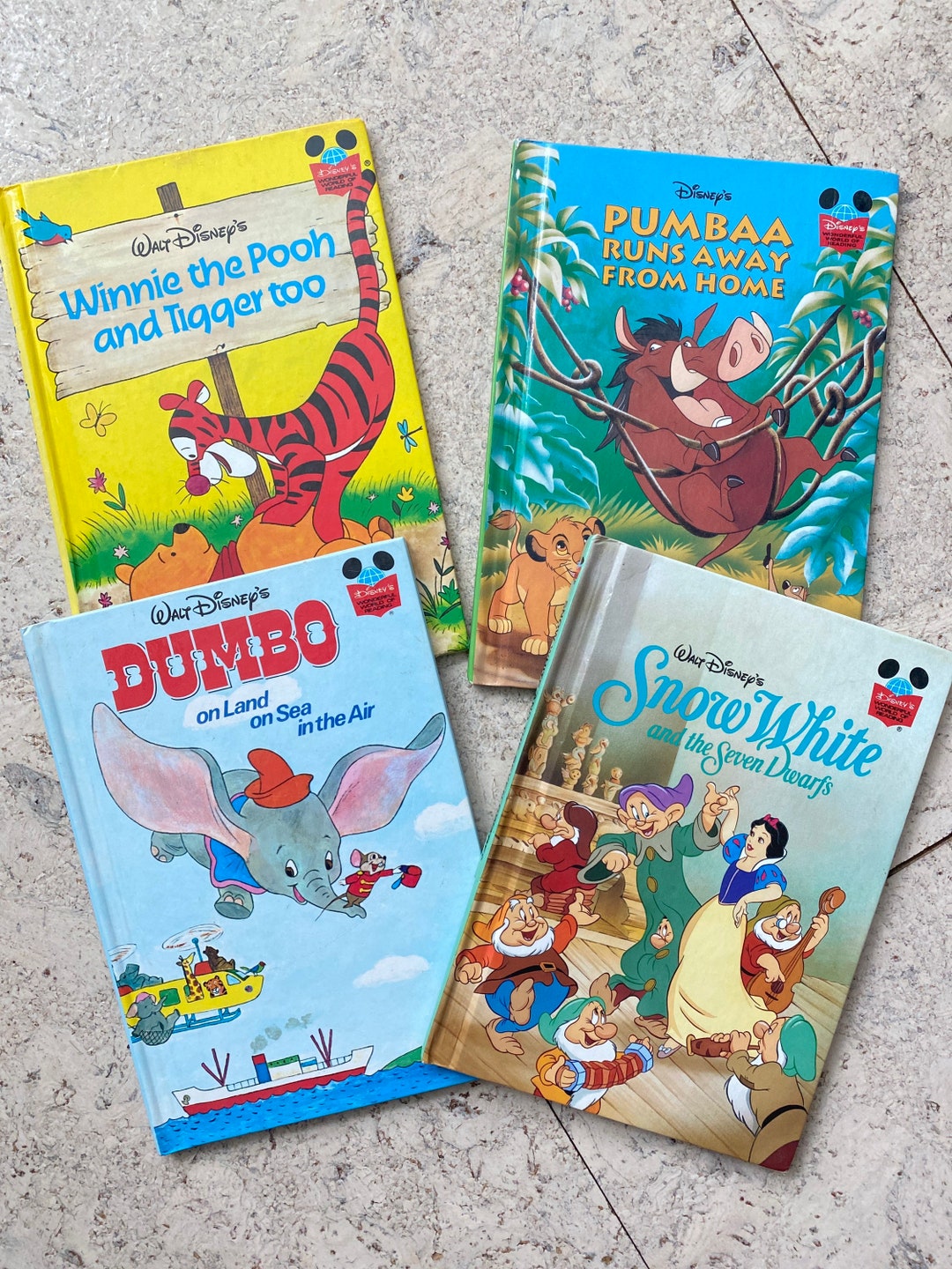 Disney...winnie the Pooh and Tigger Too, Pumbaa, Dumbo, Snow White ...