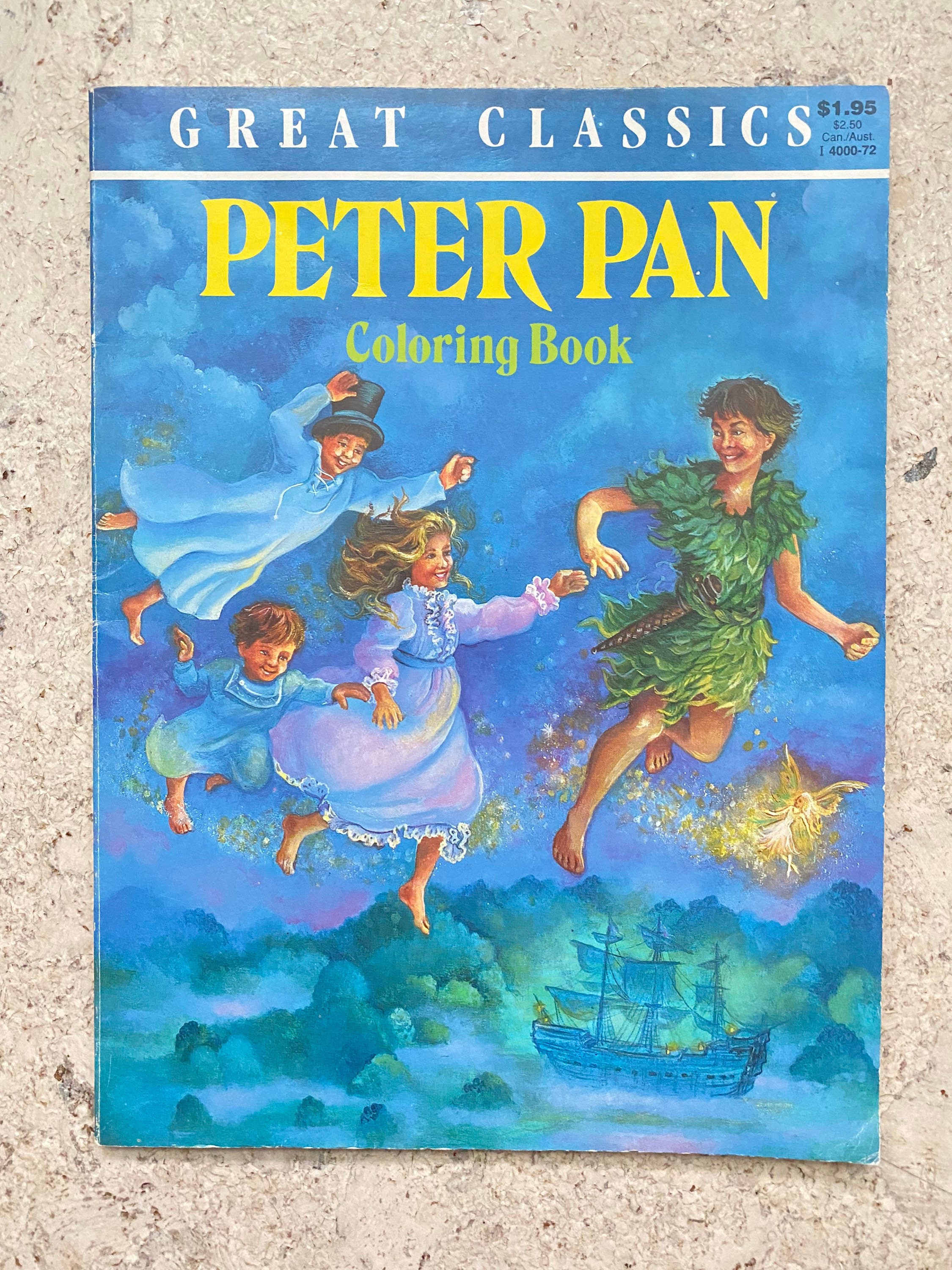 Peter Pan Mermaids Coloring Pages