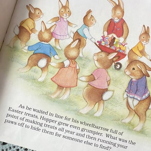 The Grumpy Easter Bunny Softcvr 8x8books Beautiful Illustrations - Etsy