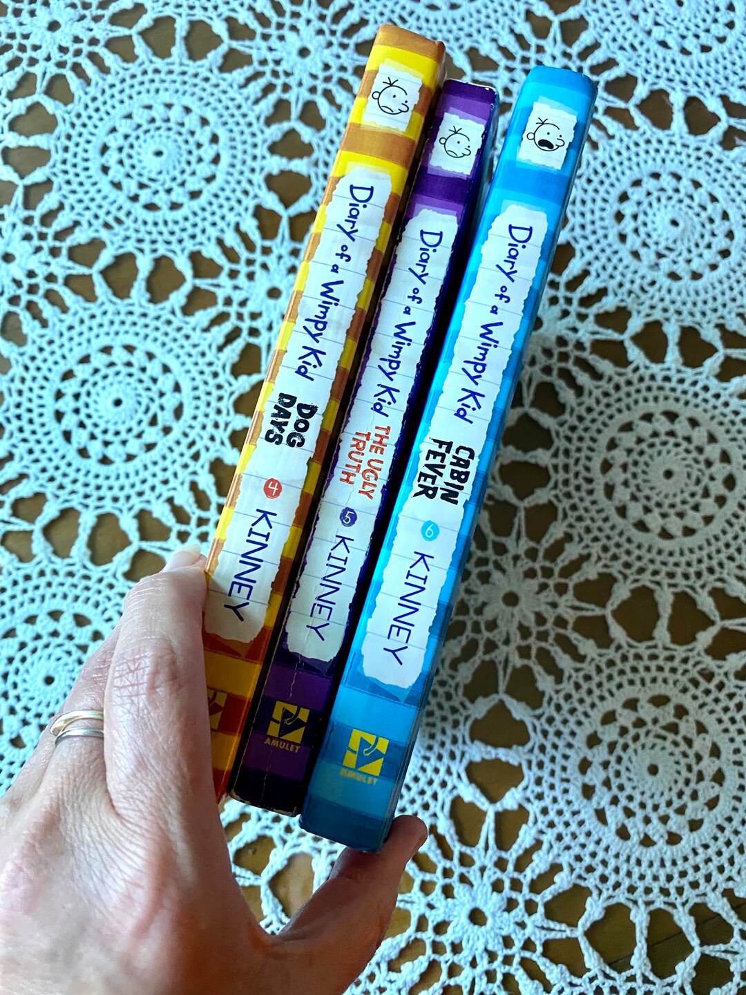 3book Bundle Diary of a Wimpy Kid Book Numbers 4, 5, 6/ All in VG to ...