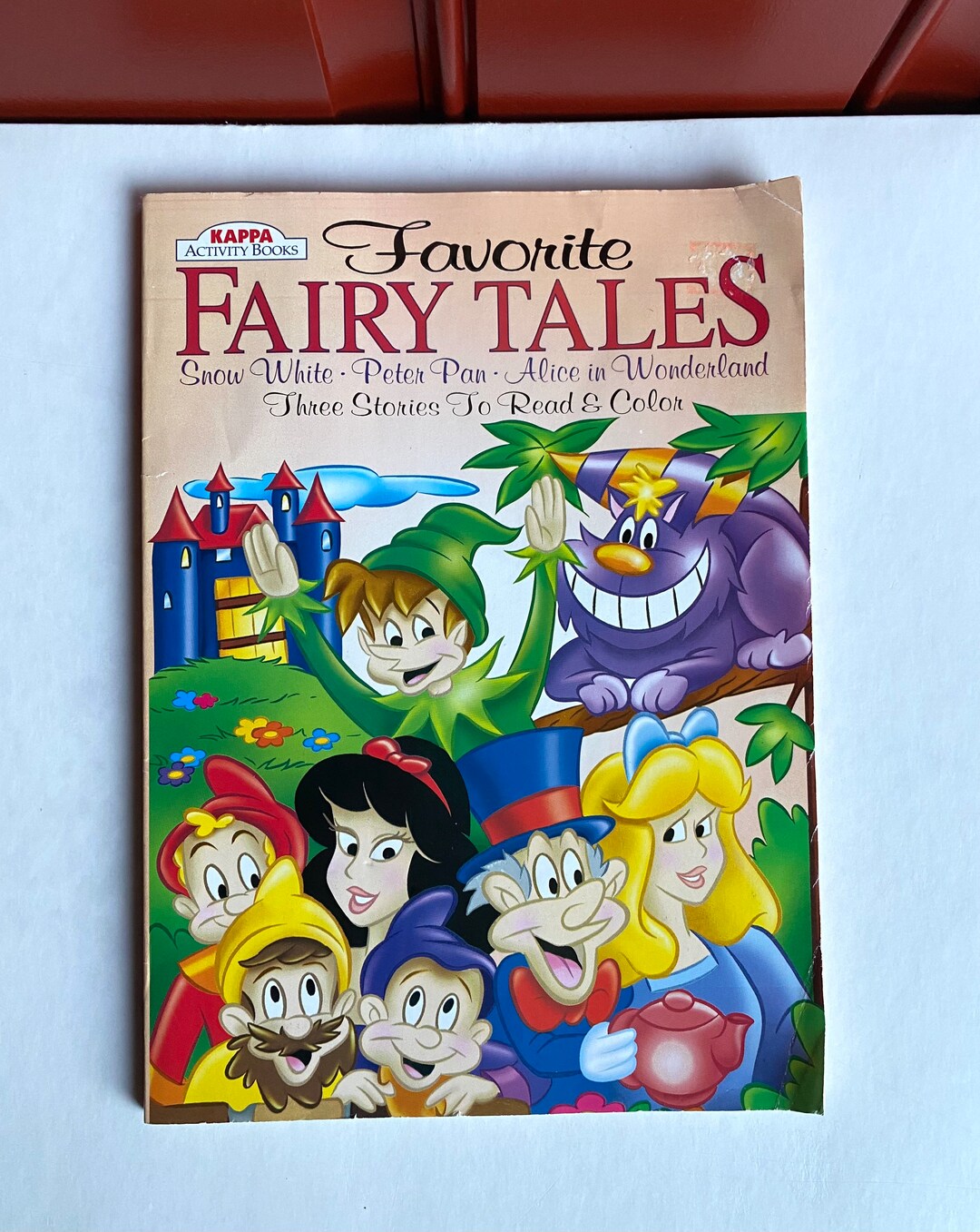 NEW/OLD Vintage Coloring Book With Stories for 3 Fairy Talessnow White ...