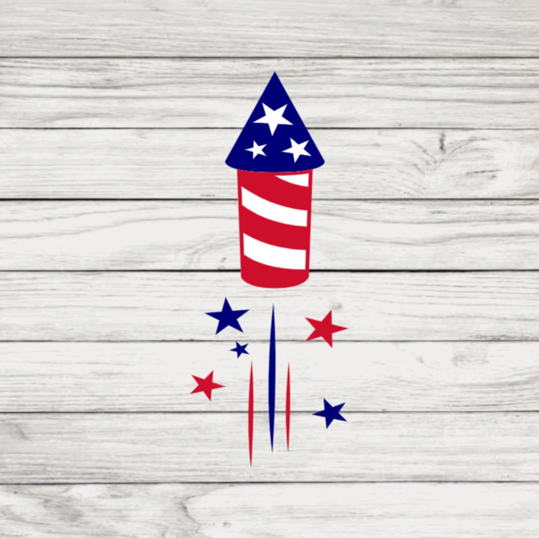Fourth of July Vinyl Decal July Fourth Decorations July 4th - Etsy