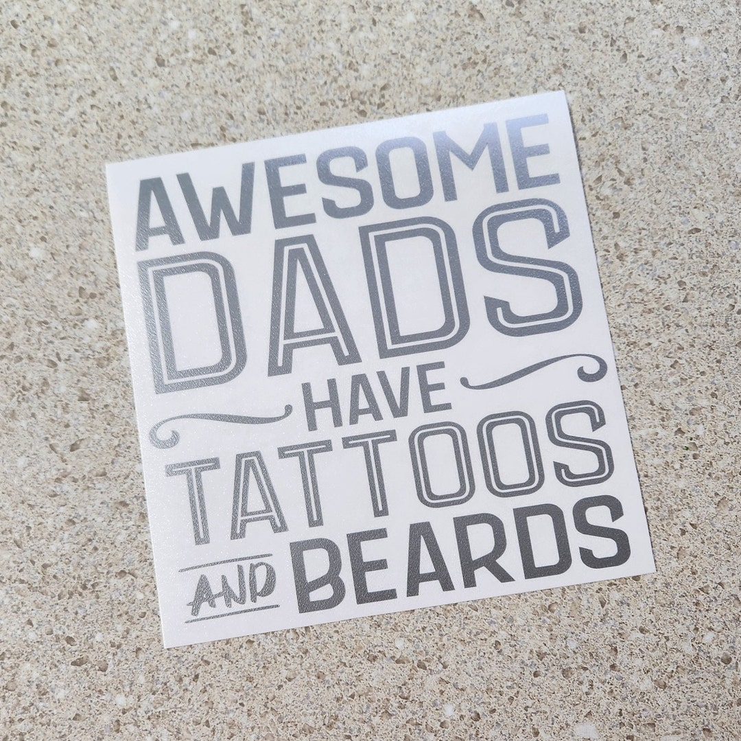 Awesome Dads Vinyl Decal, Daddy Sticker, Gift for Dad, Mug Decal ...