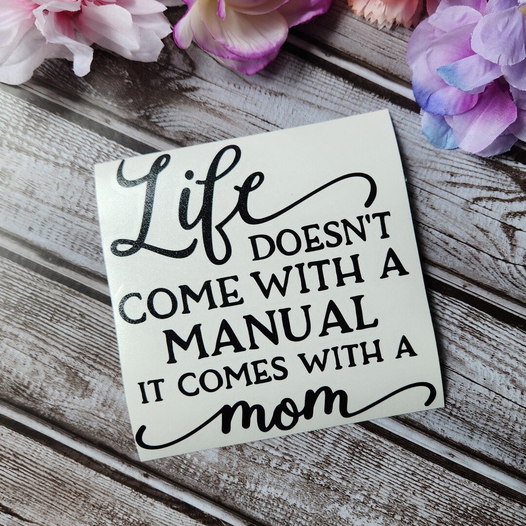 Mother’s Day Vinyl Adhesive Decal Decoration Holiday Projects, Custom ...