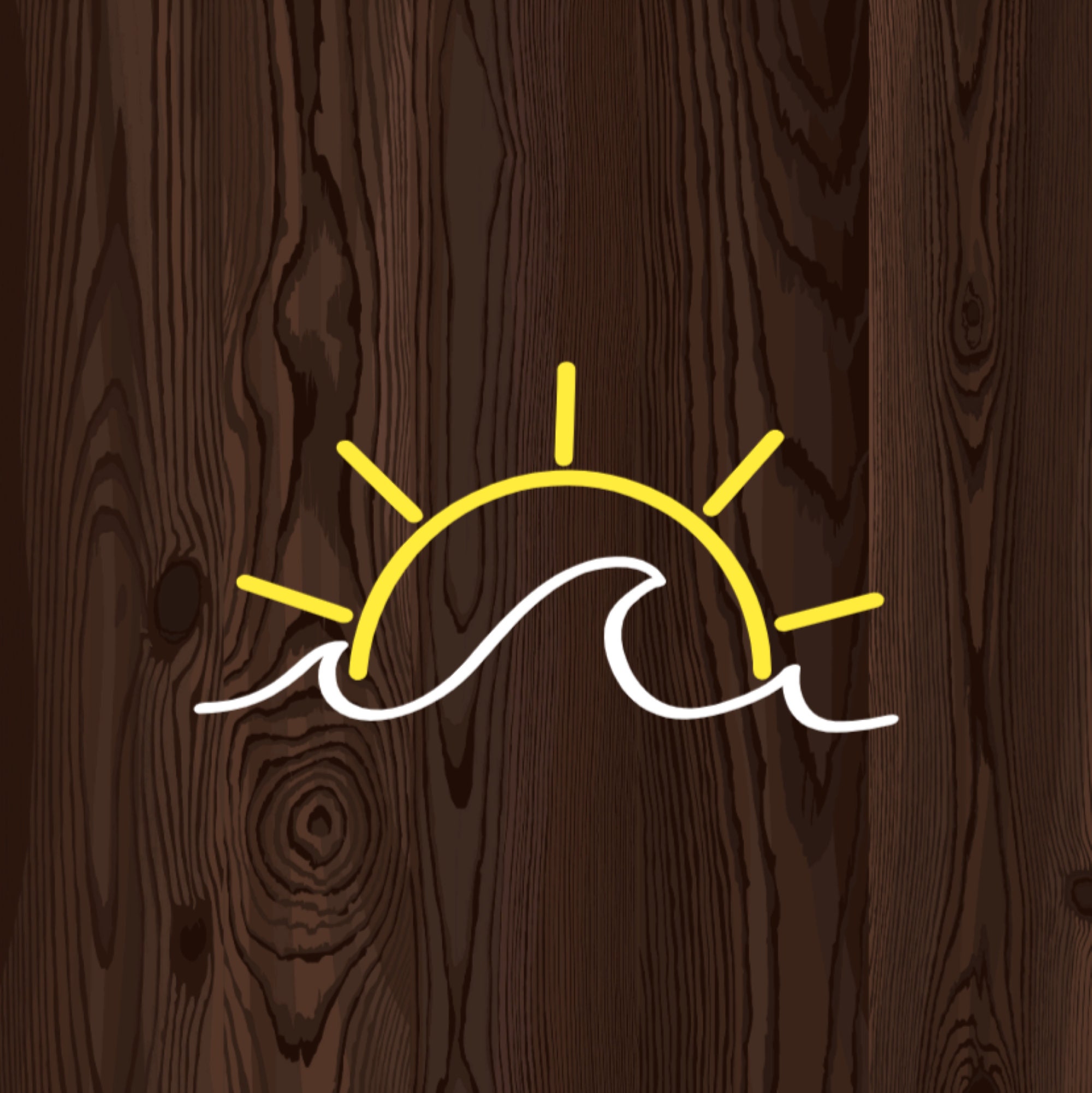 Ocean Sun Decal Beach Waves Decal Car Decal Vinyl Decal - Etsy