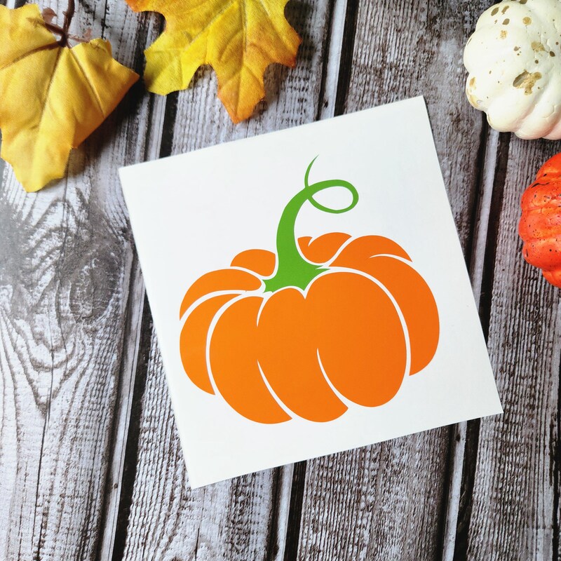 Pumpkin Decals - Etsy