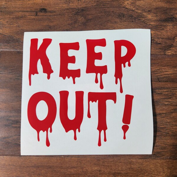 Bloody Letters - Etsy