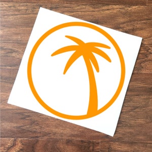 Palm Tree Vinyl Decal Sticker, Car Window Decal for Truck SUV RV Decal ...