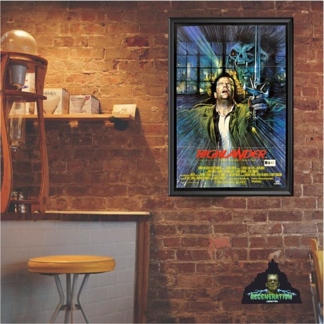 Highlander Movie Poster - Etsy