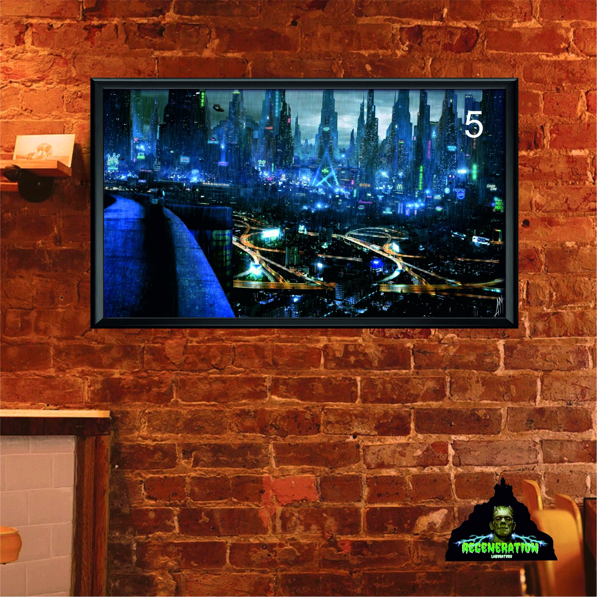 Cyberpunk Themed Posters - Etsy