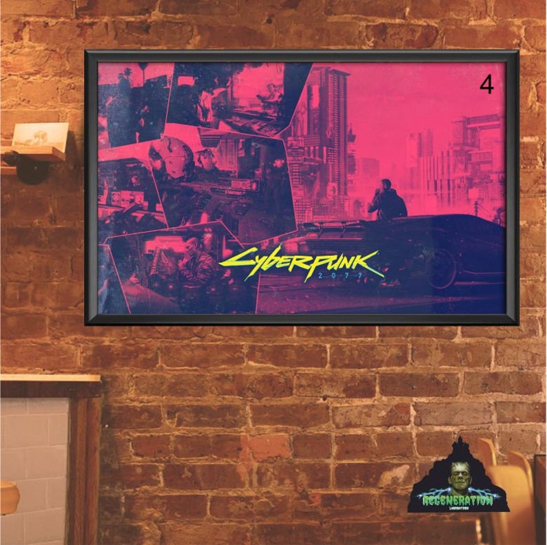 Cyberpunk 2077 Game Posters - Etsy