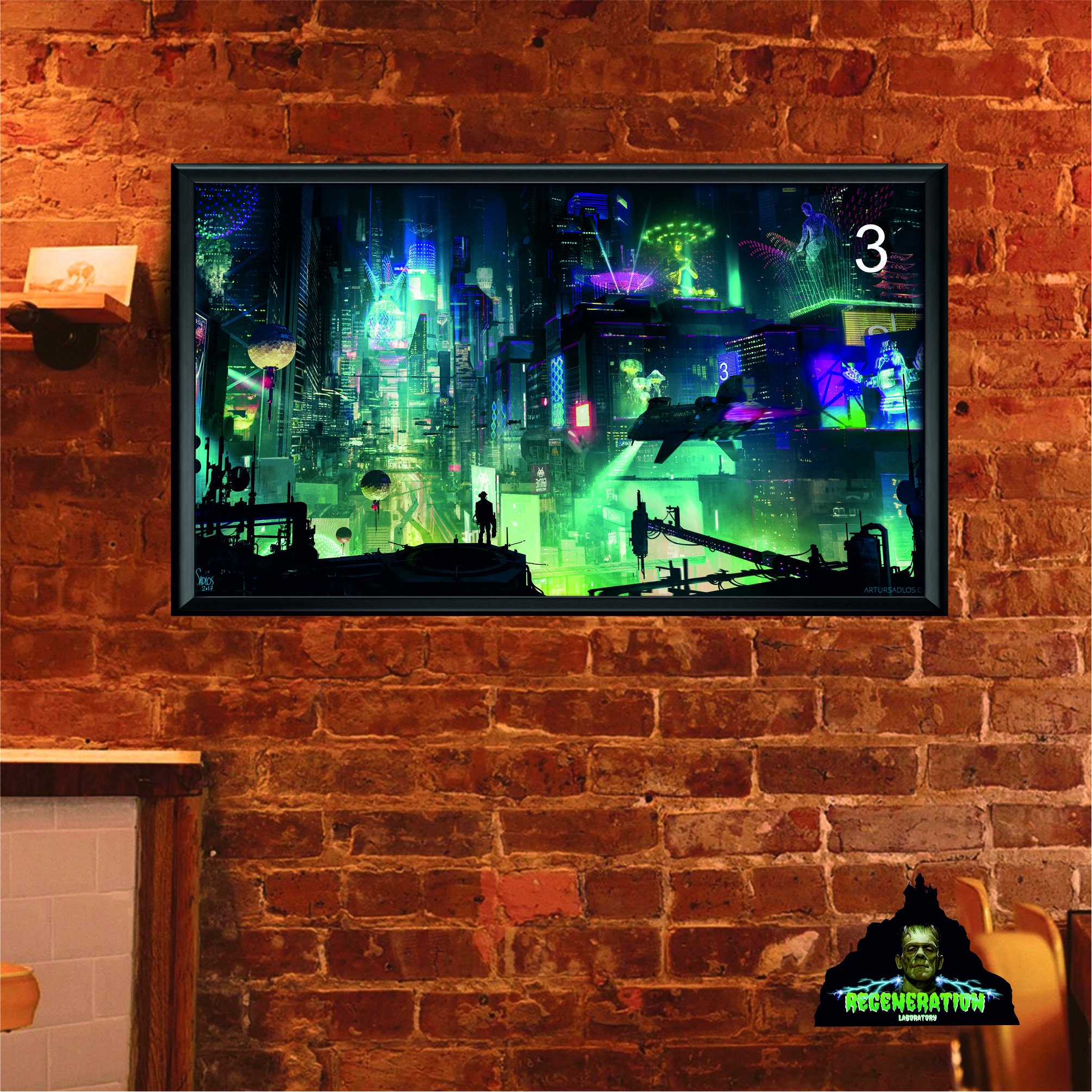 Cyberpunk Themed Posters - Etsy