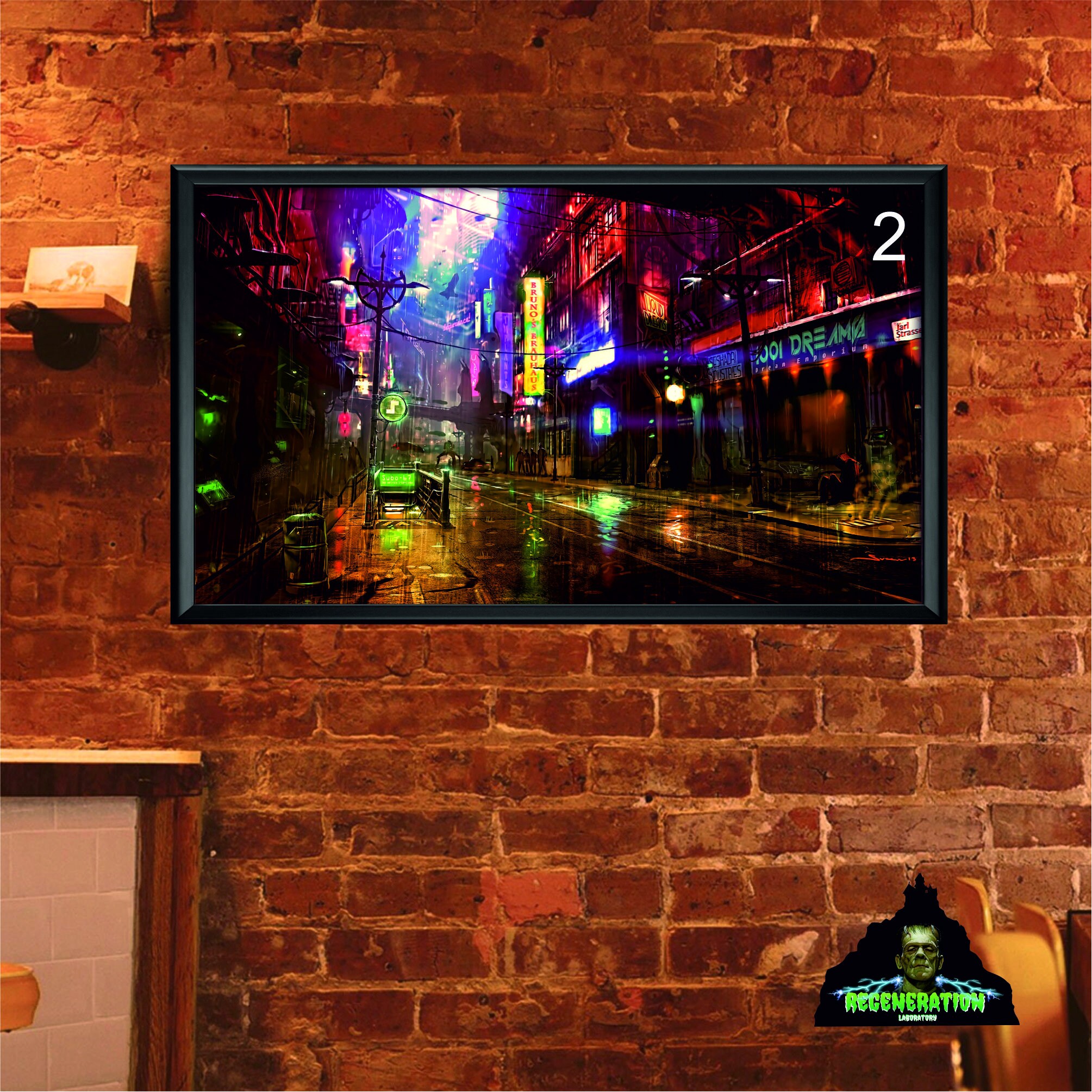 Cyberpunk Themed Posters - Etsy