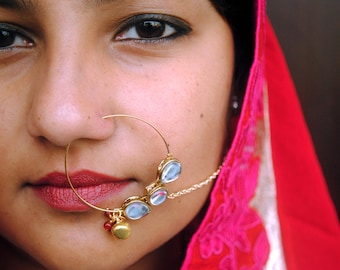 Indian nose chain | Etsy
