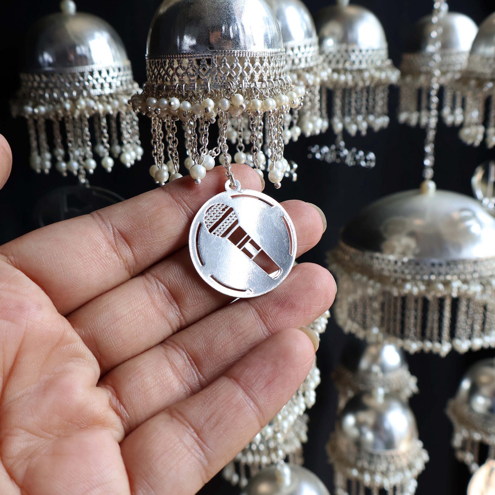 Customised Traditional Bridal Kaleere With Personalized Charms ...