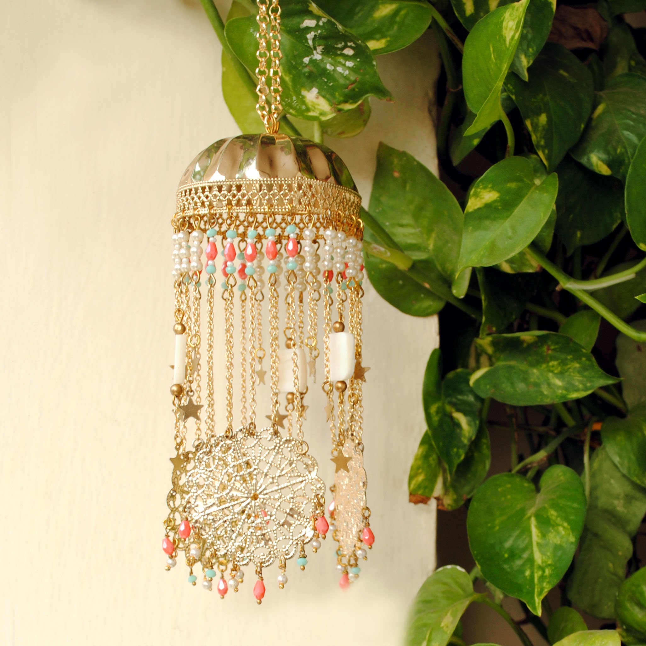 Étoiles scintillantes rose Mini Kaleera, perles roses et bleues faites ...