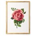 Printable Rose, Rose Art Print, Wall Art Flower Printable Antique ...