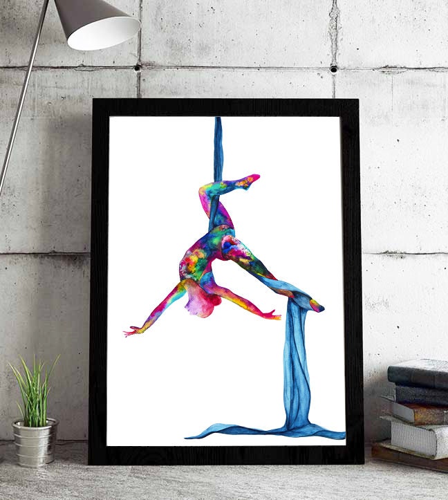 Aerial Silks Hammock Hoop Lyra Yoga SET OF 9 Aerial Yoga | Etsy