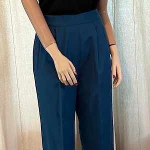 Vintage 1980’s JABE’ ANDREA BEHAR Women’s Teal 100 % Wool Waist 26 ...