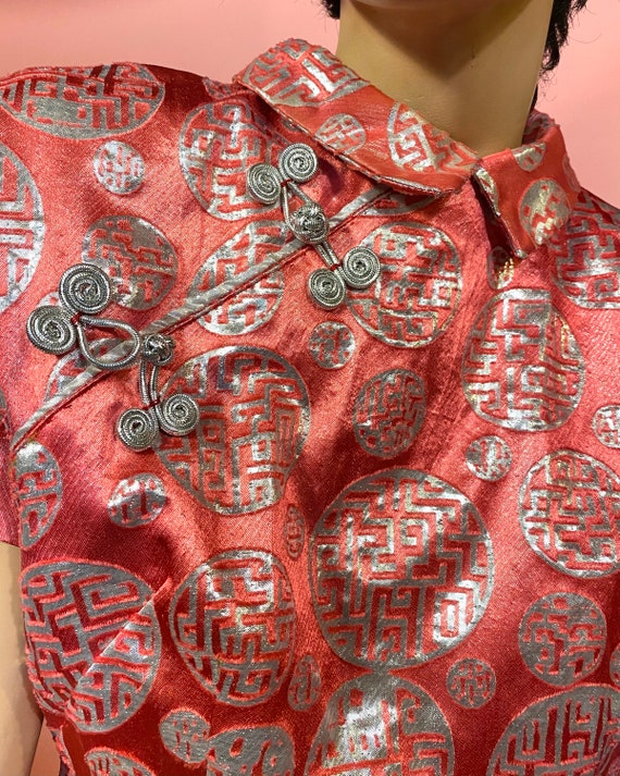 Vintage 1960’s Cheongsam Dress with Matching Bolero J… - Gem