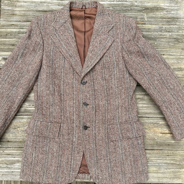 Harris Tweed Jacket - Etsy