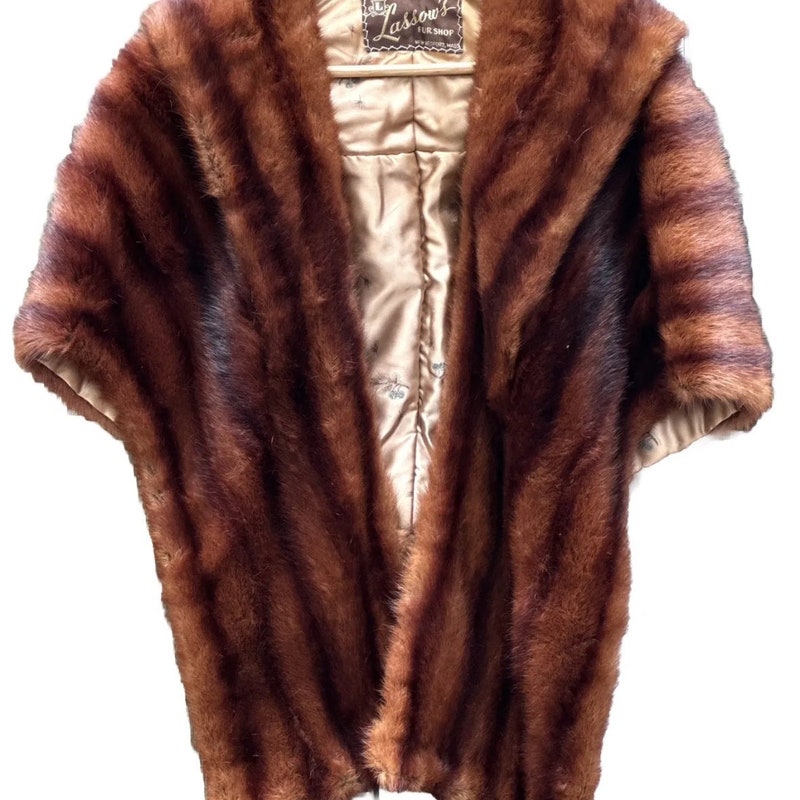 Vintage Mink Stole - Etsy