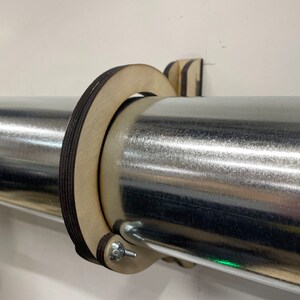 Four Inch Round Duct Brackets - Laser Ready File for 1/4" or 6mm ...