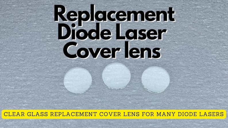Replacement Cover Lens for Diode Lasers - 8 Pack - Etsy