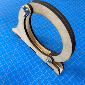 Four Inch Round Duct Brackets - Laser Ready File for 1/4" or 6mm ...
