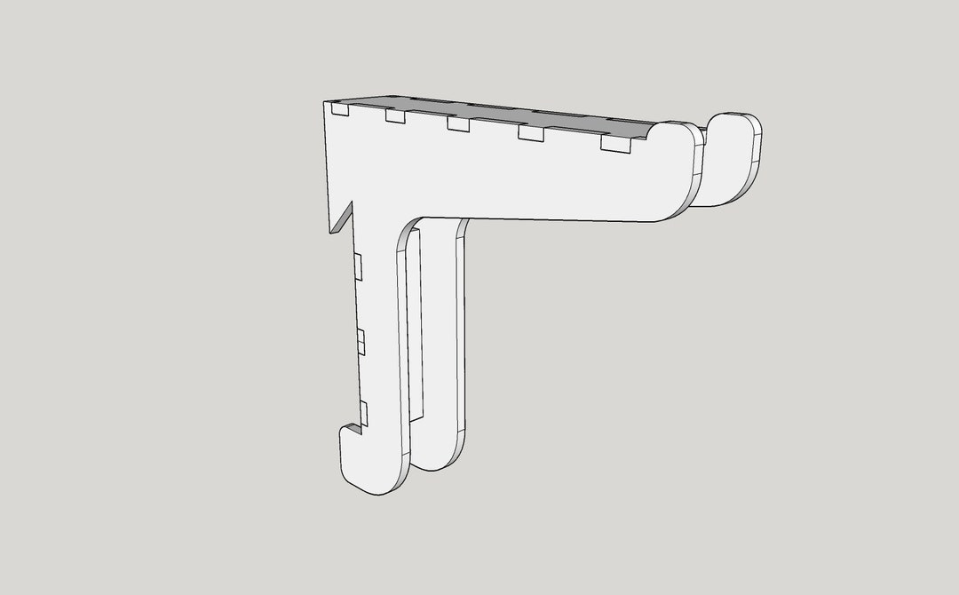 Laser Cut French Cleat Brackets and Storage Box - Digital Files - Etsy