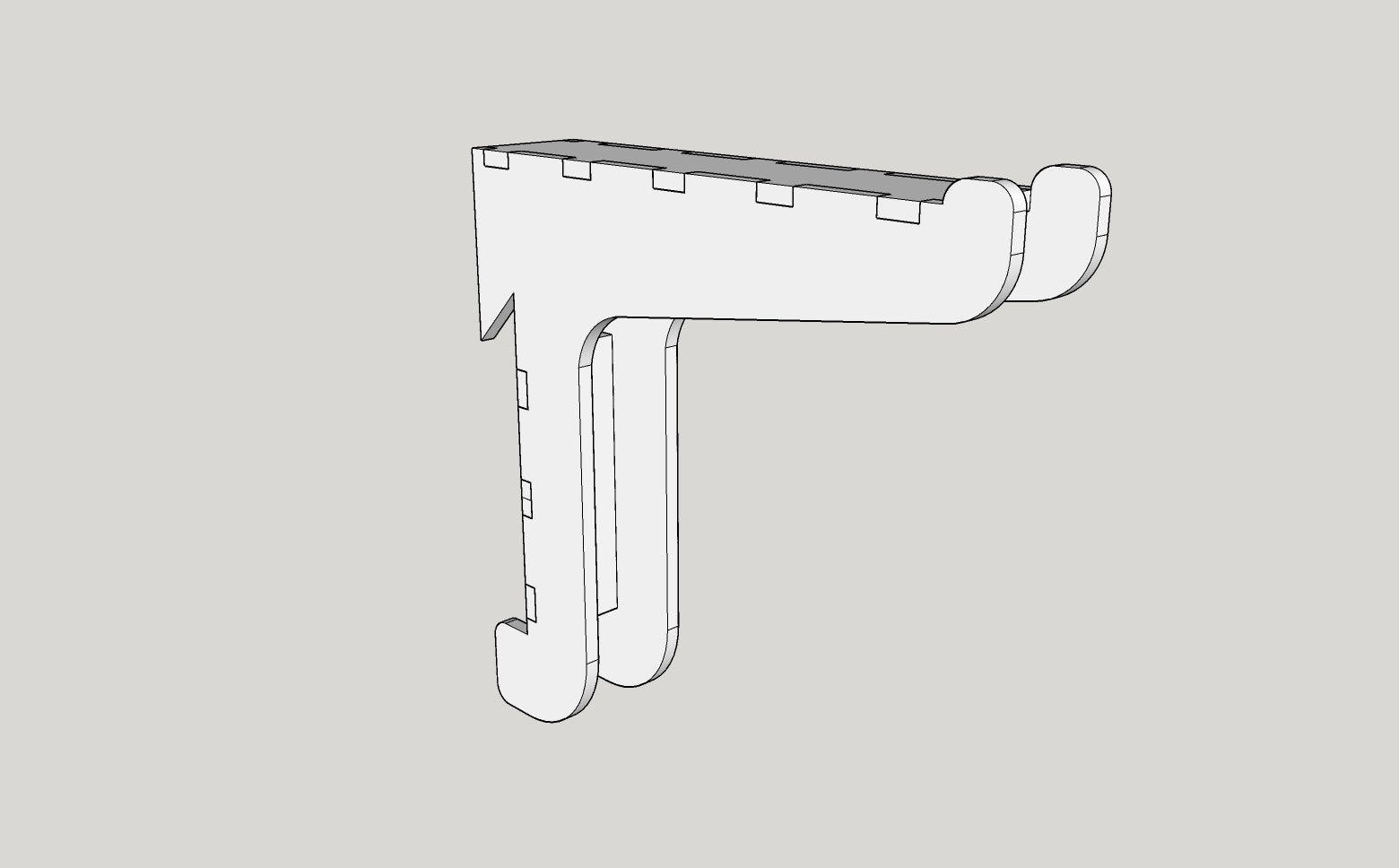 Laser Cut French Cleat Brackets and Storage Box - Digital Files - Etsy