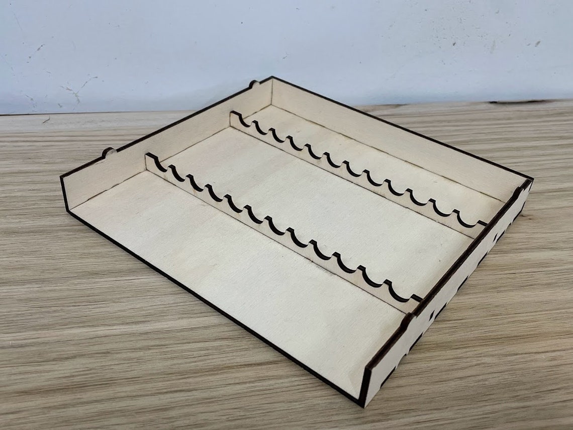 Stacking Trays for Markers, Pens, Pencils and More - Laser File - Etsy
