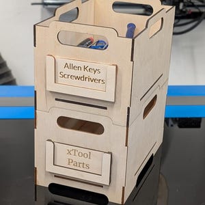 Digital Files for Laser Cut Stacking Storage Bins - Etsy