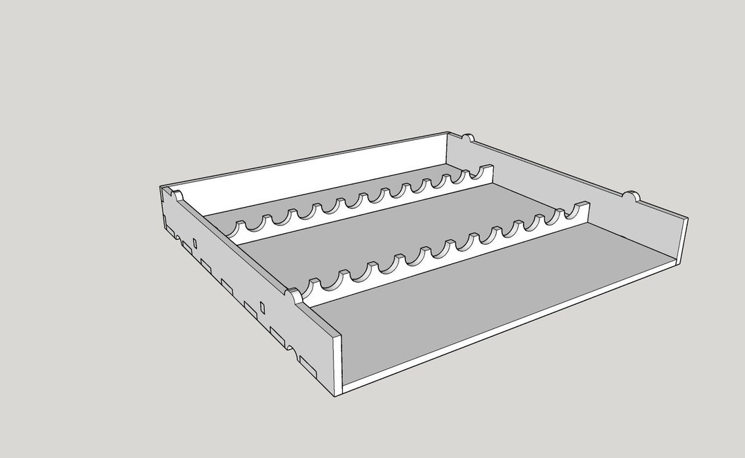 Stacking Trays for Markers, Pens, Pencils and More - Laser File - Etsy